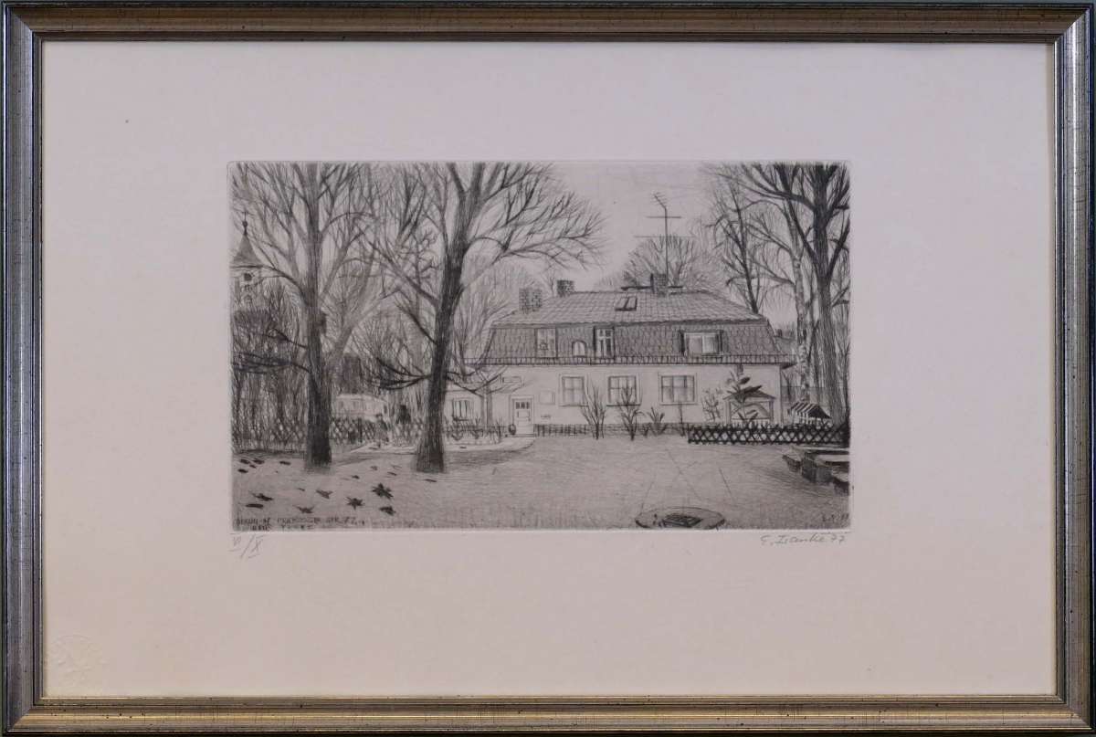 Wohnhaus in Rudow | Franke, Eberhard | Künstler | BerlinerBilderGalerie.com