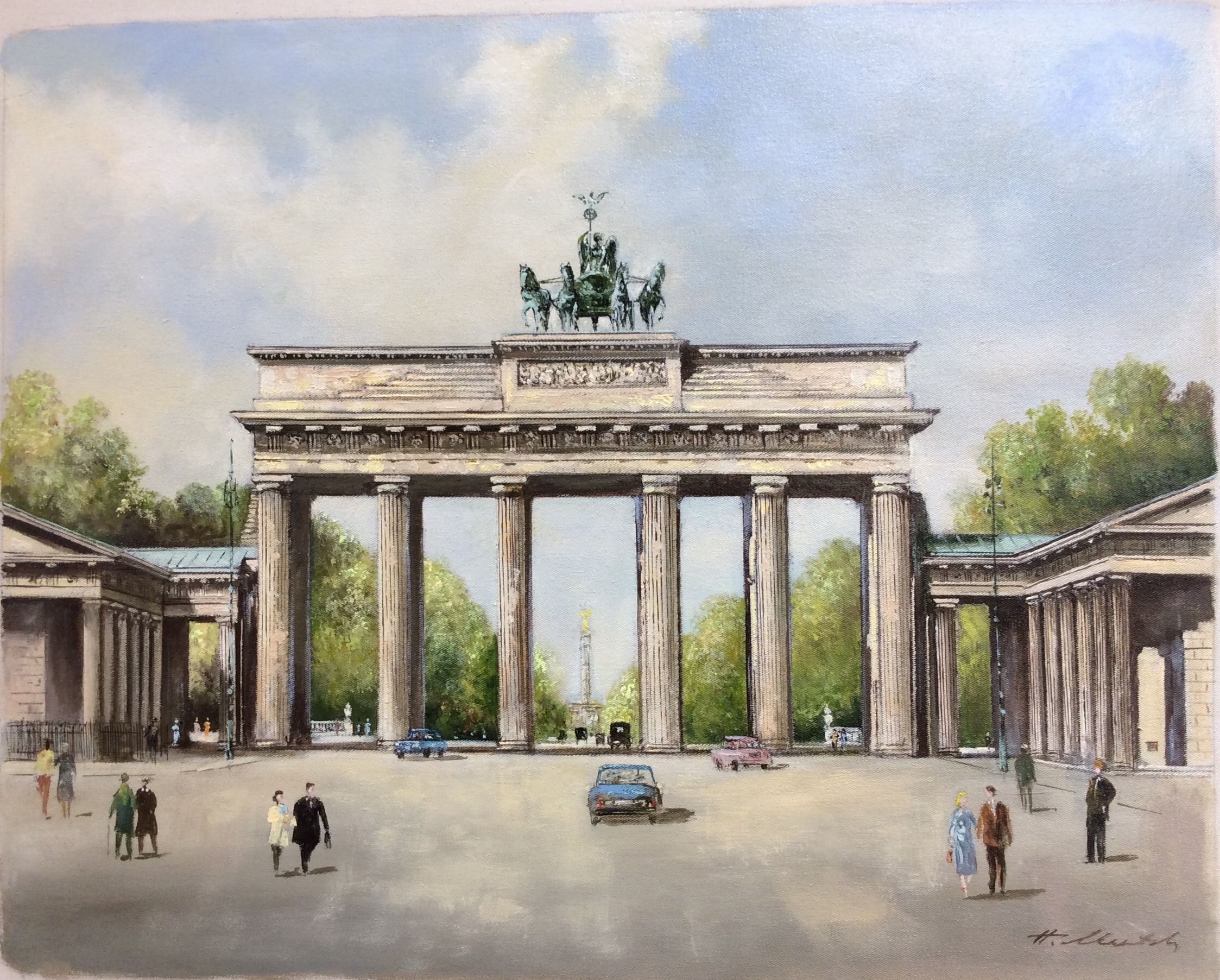 Berlin, Brandenburger Tor 1 | Muth, Hermann | Künstler ...
